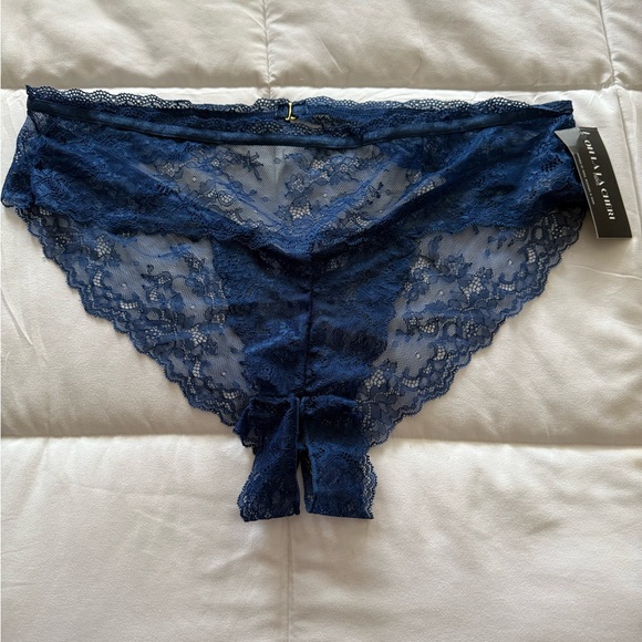 oh la la cheri | Intimates & Sleepwear | Elegant Blue Lace Womens ...